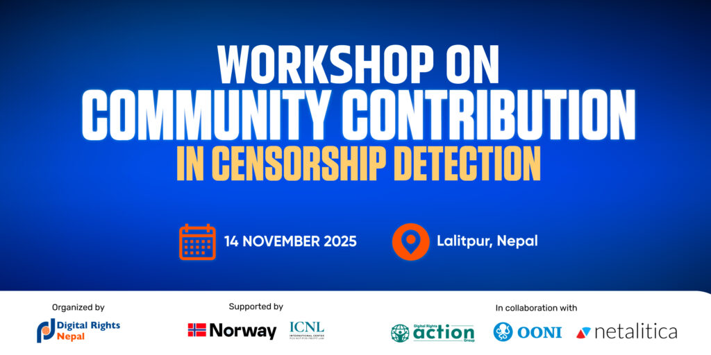 Workshop on Community Contribution in Censorship Detection - Digital ...